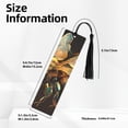 Bee Honey Honeybee Cool Aluminum Metal Bookmark with Tassel, Decorative ...