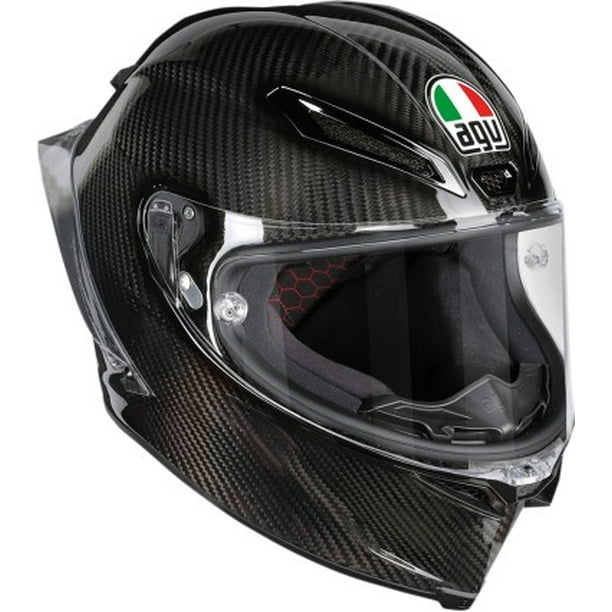 AGV Pista GP R Carbon Full Face Helmet Black - Walmart.com - Walmart.com