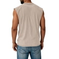 Domuza Men's Vintage Sleeveless Tank Tops Casual Relaxed Fit Trendy ...