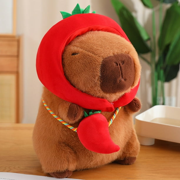 Cosplay de abeja Capybara, hamburguesa, tela, Capibara, peluche ...