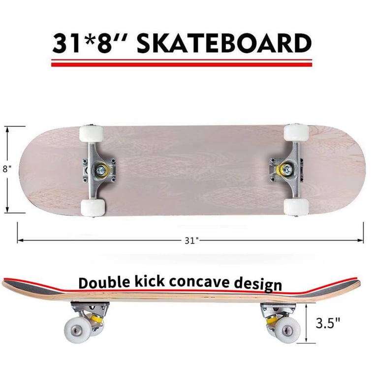 Skateboard Side View Vector