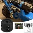 Lomubue Rubber Winch Stopper Mini Towing Hook Protection Easy ...