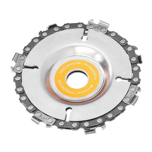 ANGGREK Angle Grinder Chain Disc, Chainsaw Blade 14000rpm For Cutting ...