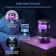 HIBIBUD Fruit Fly Trap Indoor Brushless Motor Gnat Traps for Indoor ...