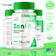 ZenFit Herbal Blood Sugar Balance Botanical Pills, Maximum Strength ...