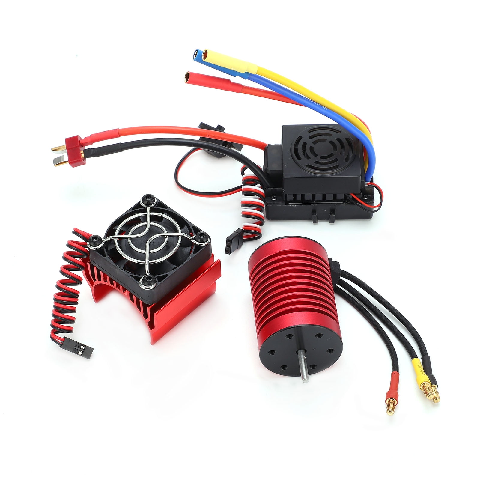 Brushless Motor, RC Brushless Motor Combo 4 Pole Waterproof F540 4370KV ...