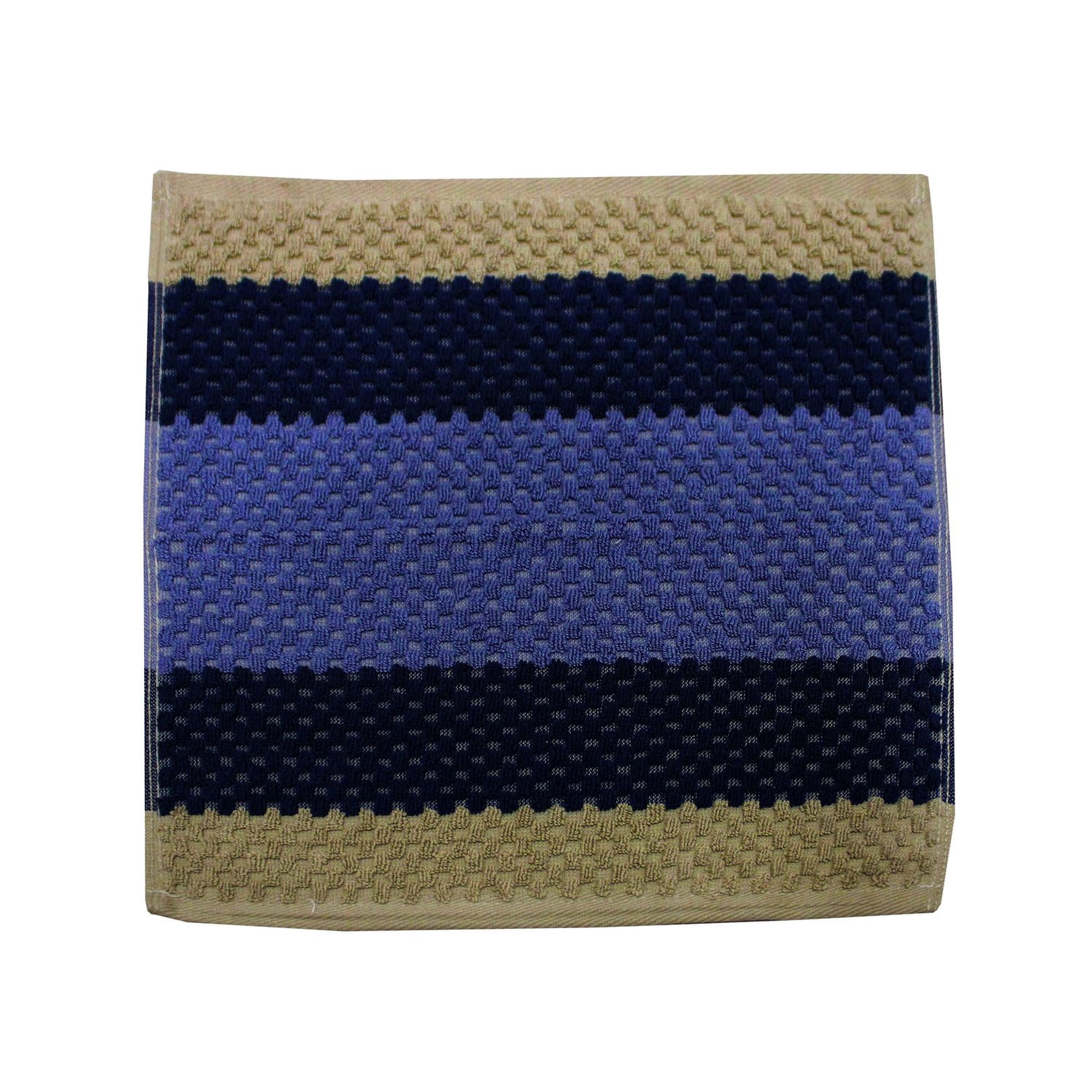 Click here for Hometrends Fashion Washcloth  Navy  1 Piece 13 In... prices