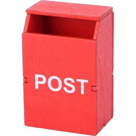 Miniature Mailbox Mini Post Box: Dollhouse Letter Box 1: 12 Scale ...