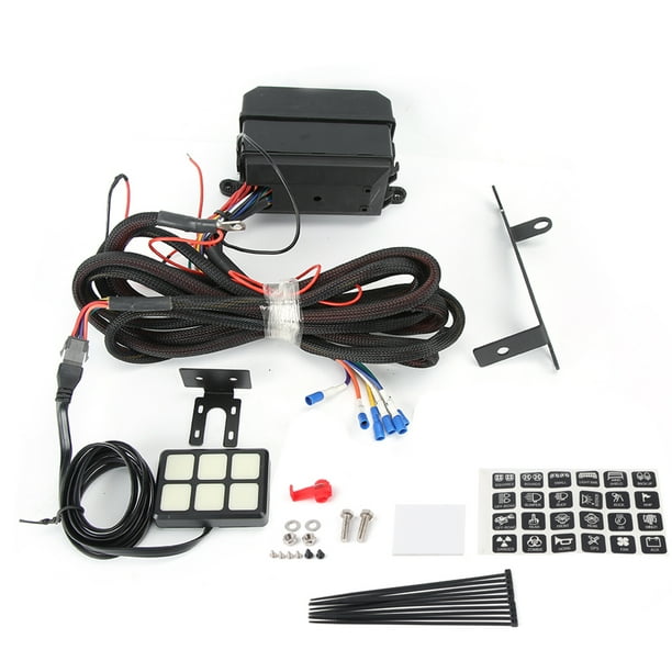 Circuit Control Box,6 Level Switch Panel Car Accessory Electronic Relay ...