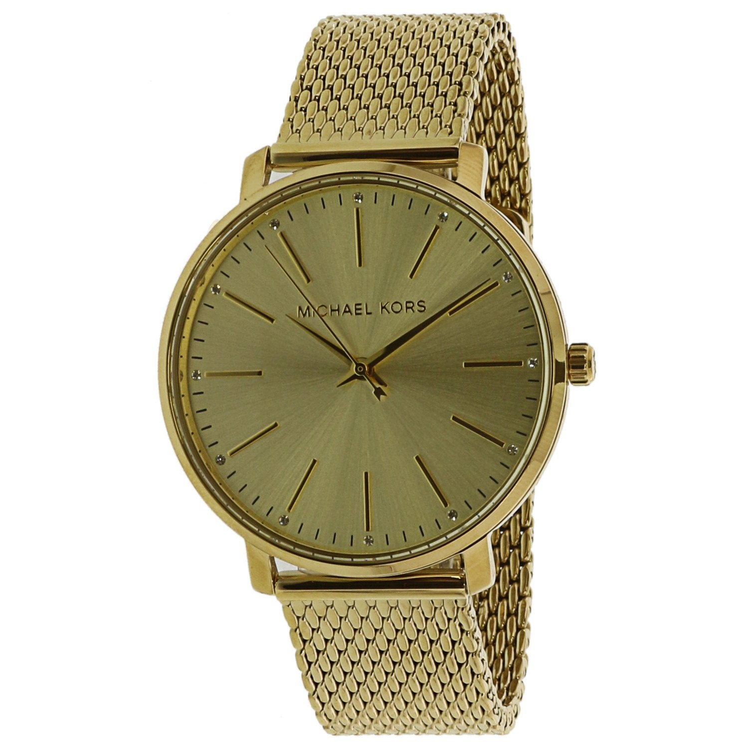 Michael Kors - Michael Kors Women's Pyper MK4339 Gold Tone Stainles ...