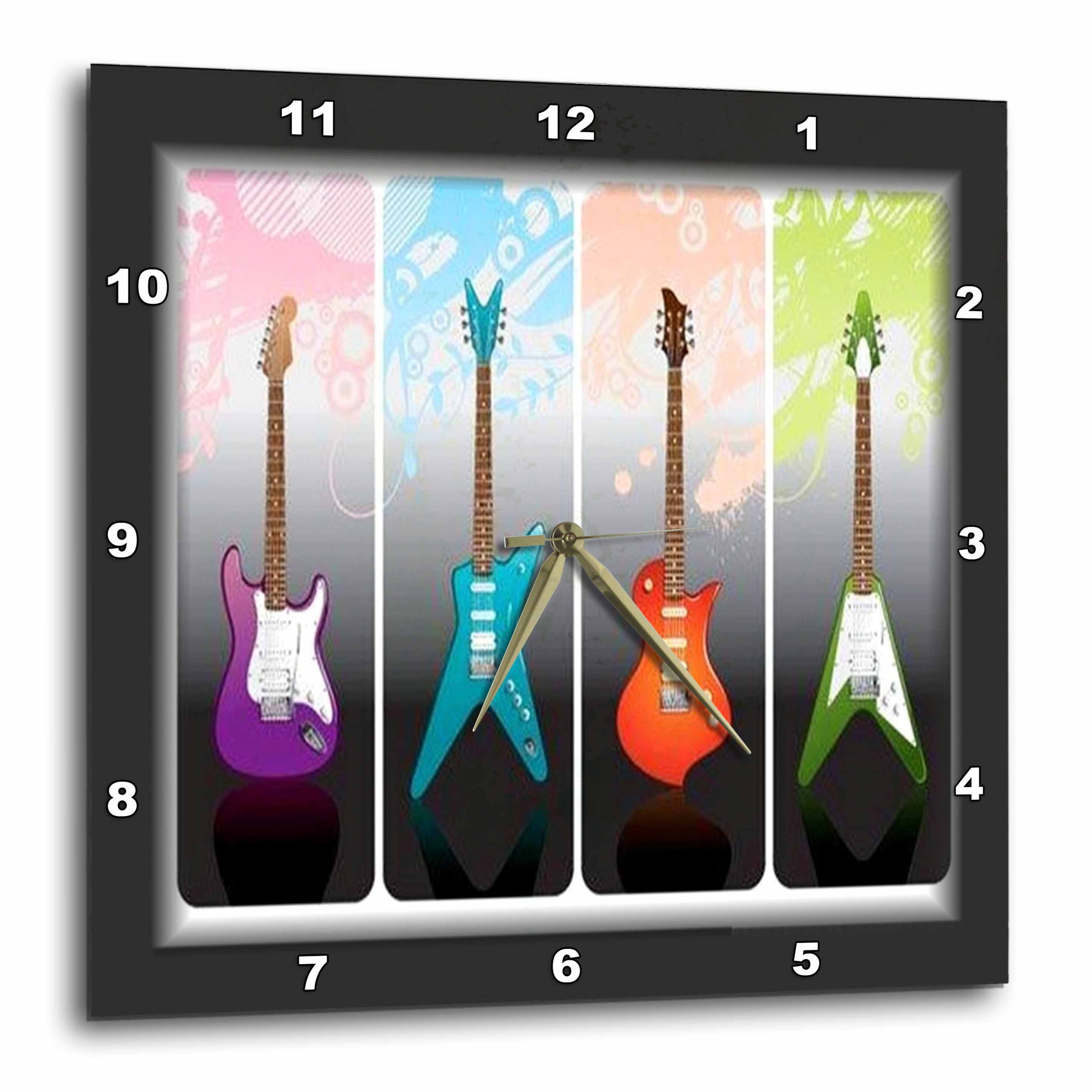 Home & Living Clocks Heavy Metal Wall Clock 4 Home Décor etna.com.pe