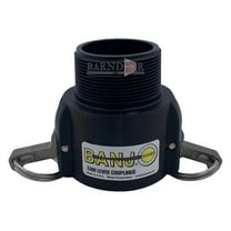 Banjo 200D Polypropylene Cam & Groove Fitting, 2" Female Coupler x NPT ...