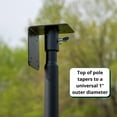 Universal Mounting Pole Kit - Great for Post-Mounted Bird Houses and ...