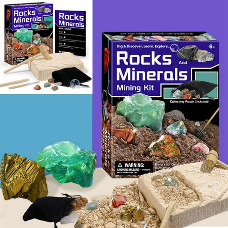 Cameland Puzzle Creative Girl Toy Digging Crystal Stone Ores Geological ...