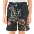 BZSMCE Adjustable Drawstring Casual Shorts With Stellar Centaur Pattern ...