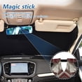 BZSMCE Ornate Maroon Medallion Shade Foldable UV Protection for Car SUV ...