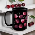 Watercolor Cherry Mug: Whimsical Kitchen Cup - Walmart.com