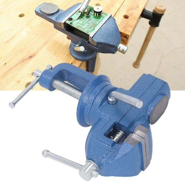 Clamp On Vise 360 Rotation Vise 2 Inch Table Vise Clamp On Work Bench ...