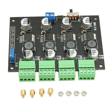 Multi Channel Power Supply Module, Low Ripple Adjustable Voltage Output ...