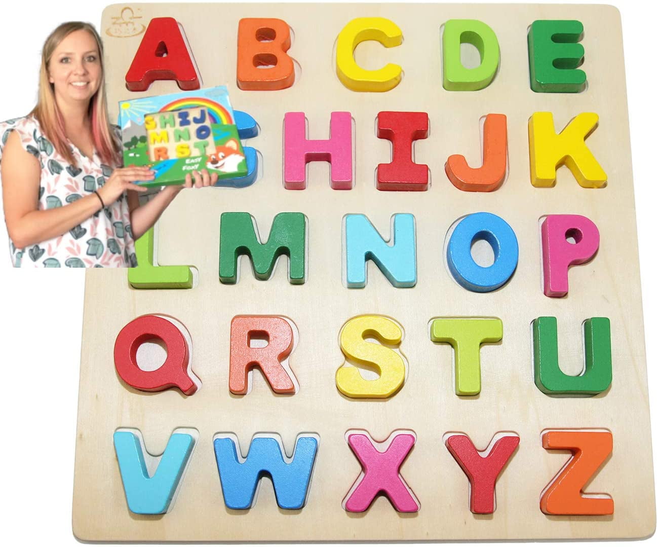 Alphabet-Abc-Wooden-Puzzle Big Colorful Letters Children'S Wooden Toys ...