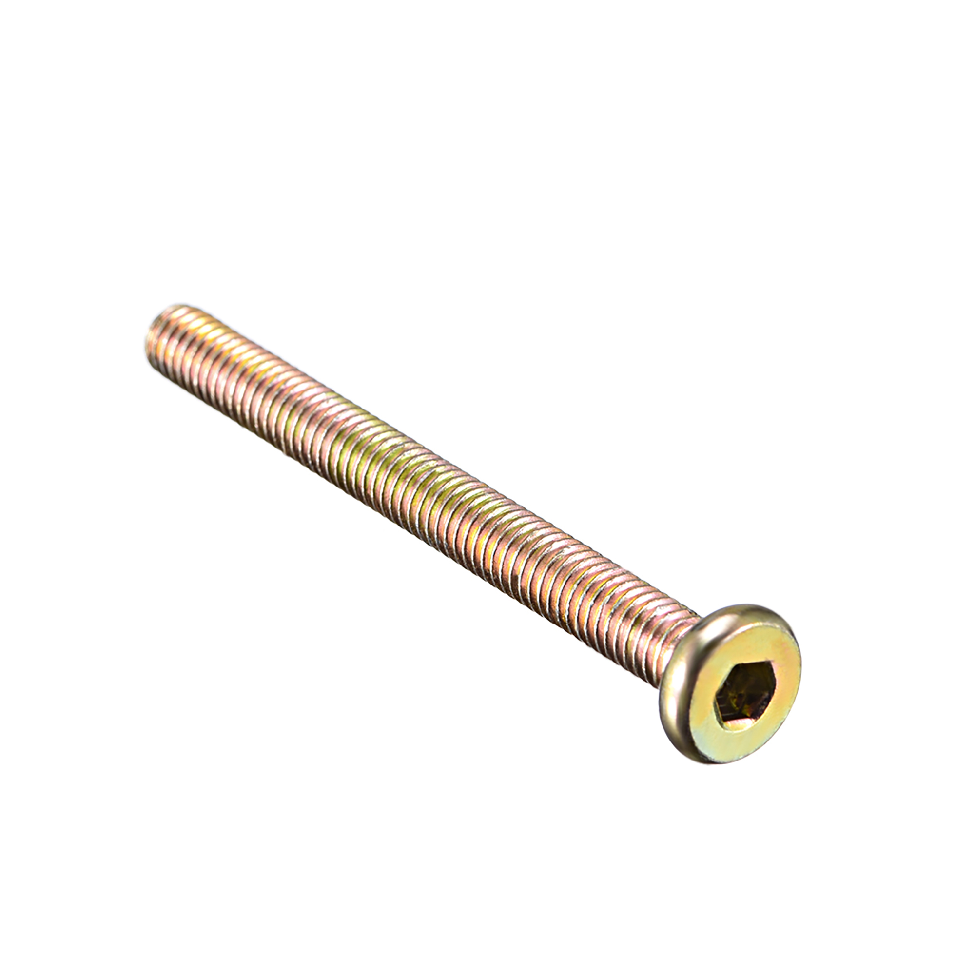 M6x60mm Furniture Bolts Carbon Steel Zinc Plated 10 Pack - Walmart.com