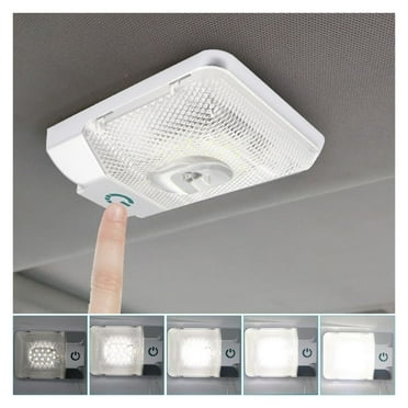 Pair Led Ultra-Thin Crystal Caravan Interior Light Camper Ceiling Dome ...