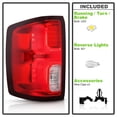 For 2016-2018 Chevy Silverado 1500 High Country | LTZ LED Tail Light ...