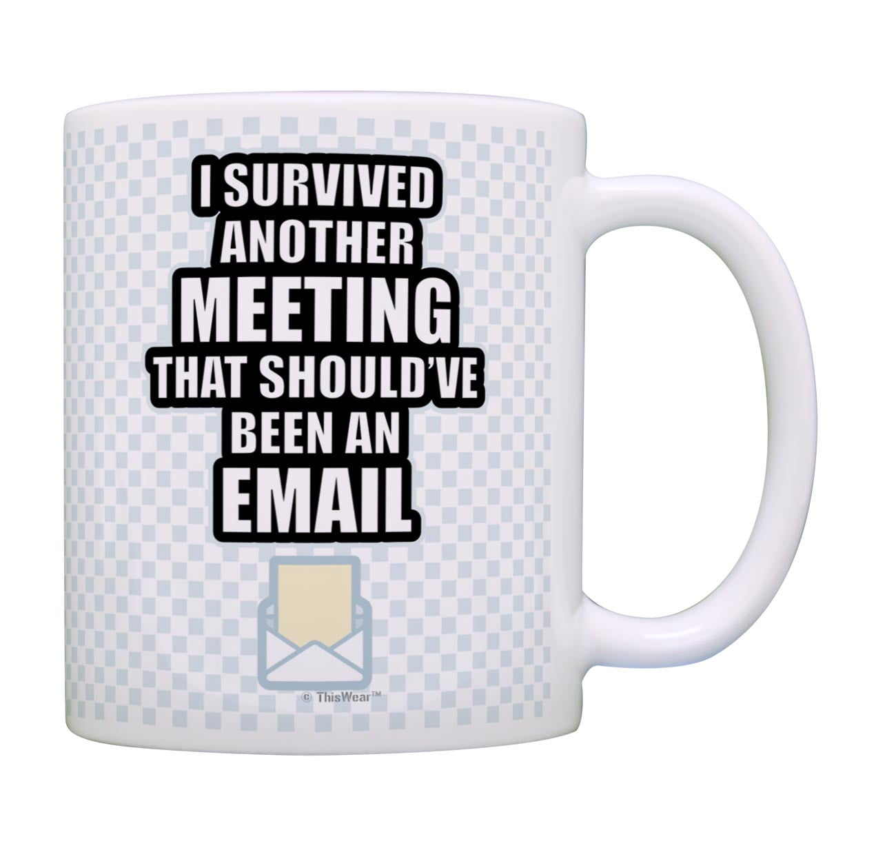 ThisWear Funny Office Gifts for Women Office Meme Survived Another ...