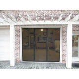 Lifestyle Screens 16'x10'; Brownstone Frame; 18x14 Charcoal Fiberglass ...