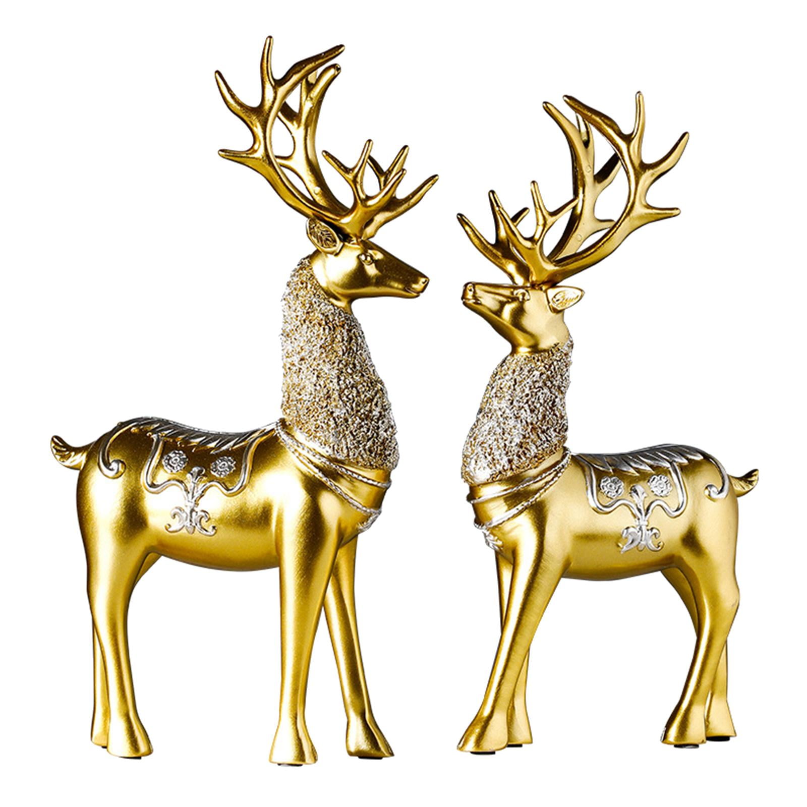 Modern Figurine Sculpture Animal Feng Shui Art Craft Lucky Statue for ...
