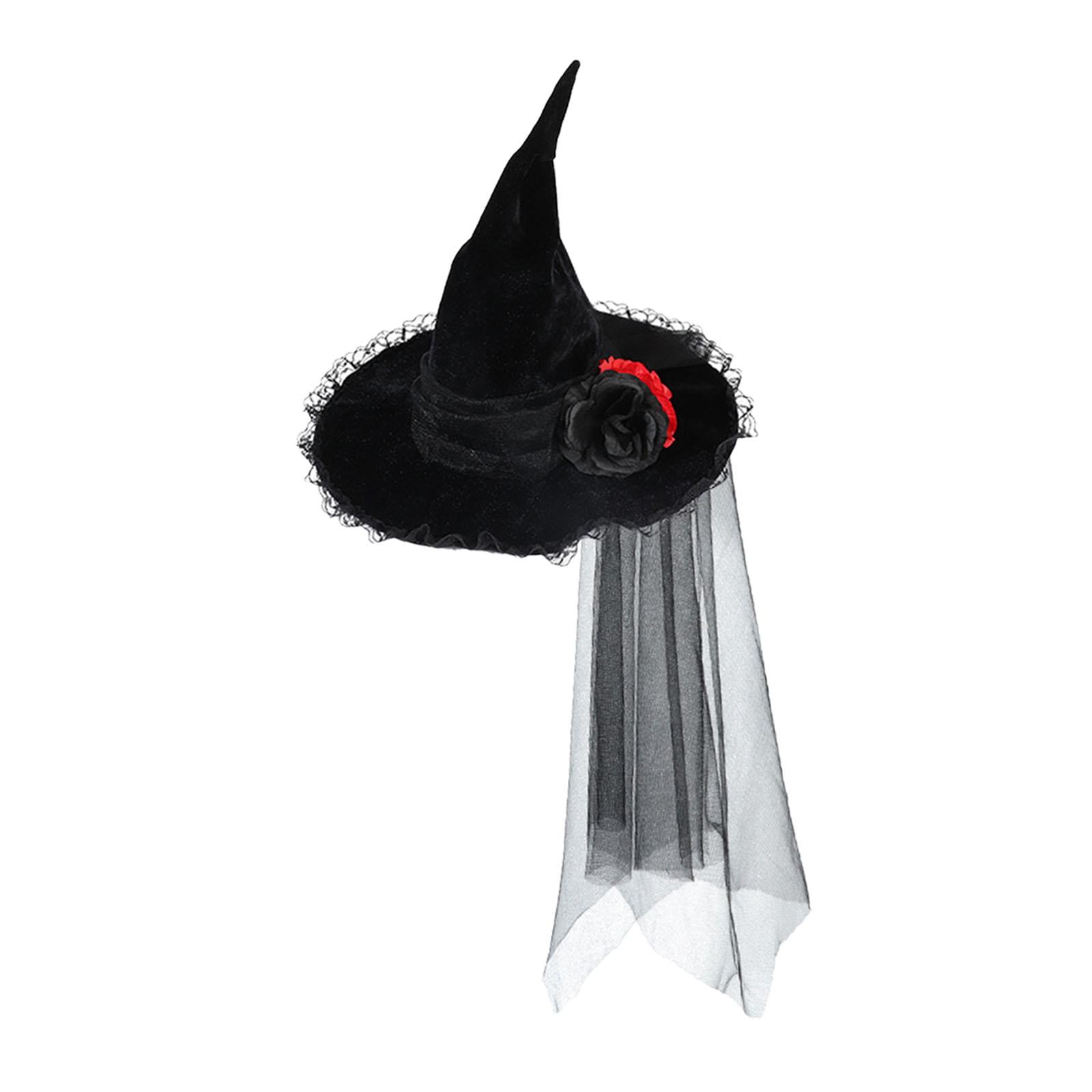 Click here for Runquan Halloween Witch Hat Adult Costume Accessor... prices