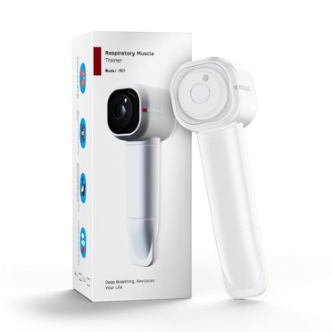 Upgraded Portable Breathing Trainer, Adjustable Resistance Breathe ...