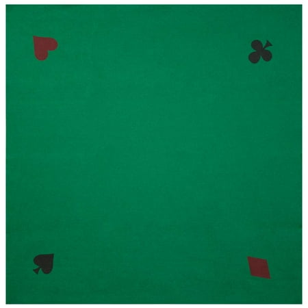 gSE 40 x 40 casino Poker card Playing Tabletop Felt Layout Mat, Playing ...
