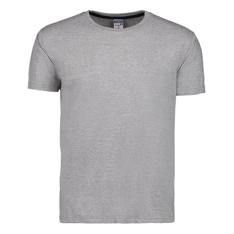 Playera Cuello Redondo Peso Completo 90%alg-10%poly color Jaspe Talla ...