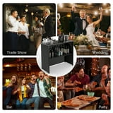 Ktaxon 45" Foldable Commercial Bar Table, Portable Mobile Bartending ...