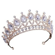 Black Jeweled Tiara Adult Halloween Accessory - Walmart.com