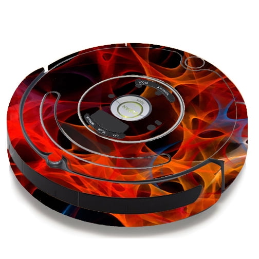Skin Decal For Irobot Roomba 650 655 Vacuum / Orange Fire - Walmart.com