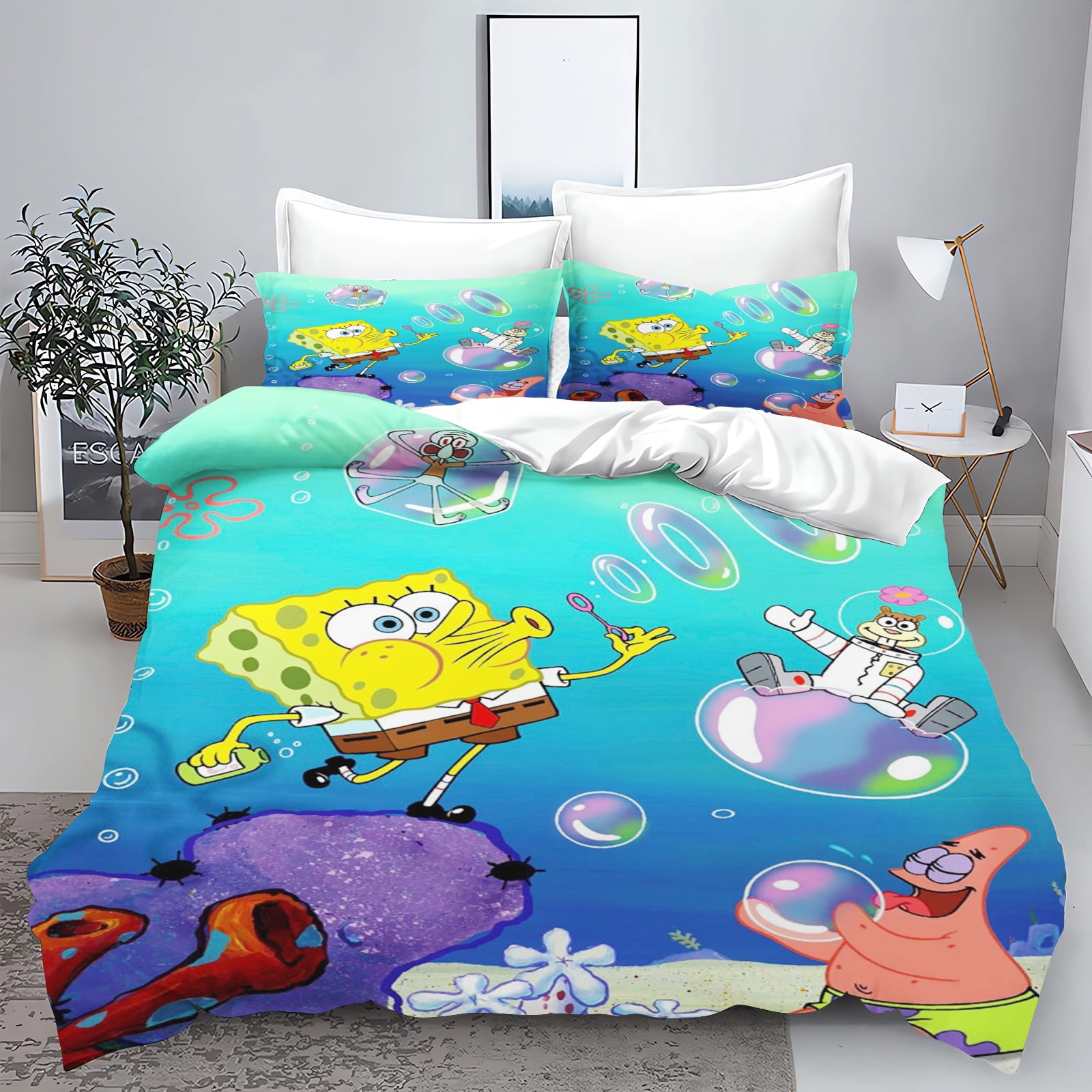 Click here for Yingd Spongebob Squarepants  Polyester Duvet Cover... prices