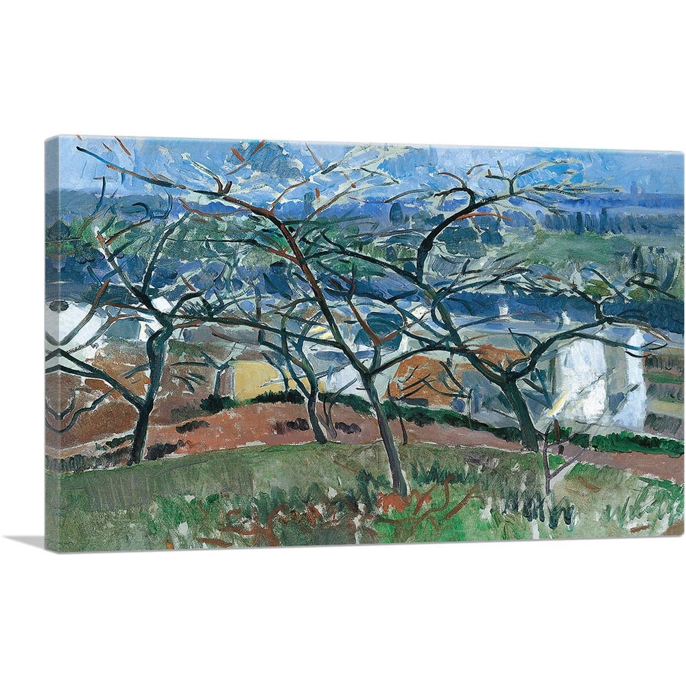 ARTCANVAS Landscape Around Chatou 1904 Canvas Art Print by Andre Derain ...