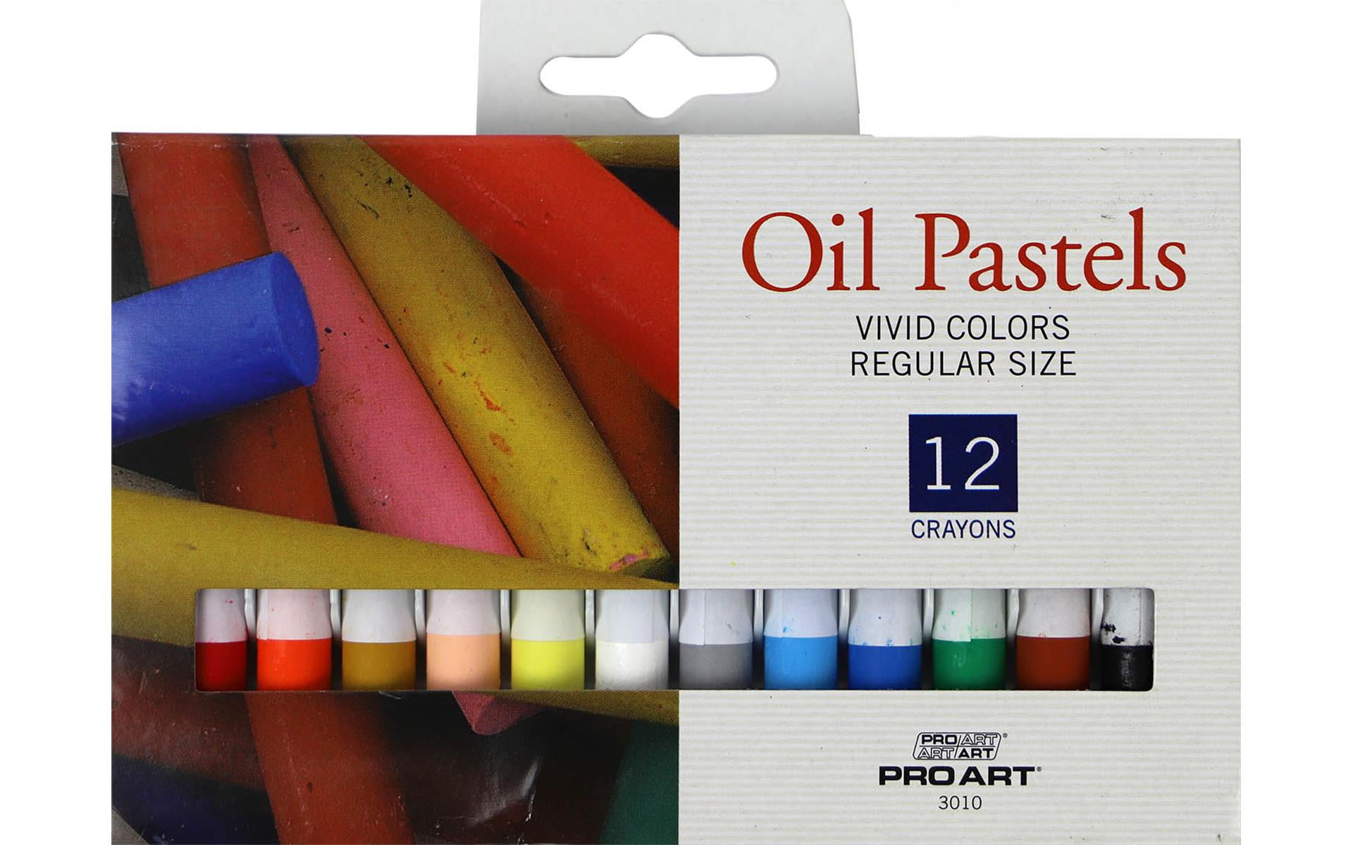 Pro Art Oil Pastels Regular Vivid Color 12pc - Walmart.com