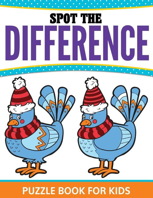 Spot The Difference Puzzle Book For Kids (Paperback) - Walmart.com
