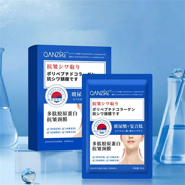 Ganfancp Neck Wrinkle Pads 10Pcs- Gold Neck Patches Firming Nourishing Neck Lift Mask Patch Fine ...