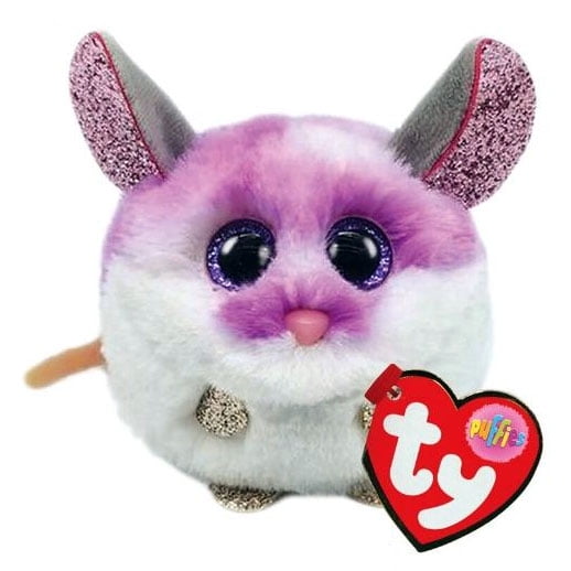 TY Puffies - COLBY the Purple Mouse (4 inch) - Walmart.com - Walmart.com