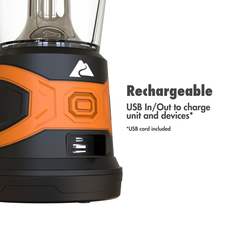 3000 Lumen Lantern 3000LM Rechargeable Camping Lantern - 15000mAh ...