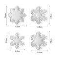 GROFRY Beautiful Snowflake Shape Cookie Cutter Christmas Style DIY ...