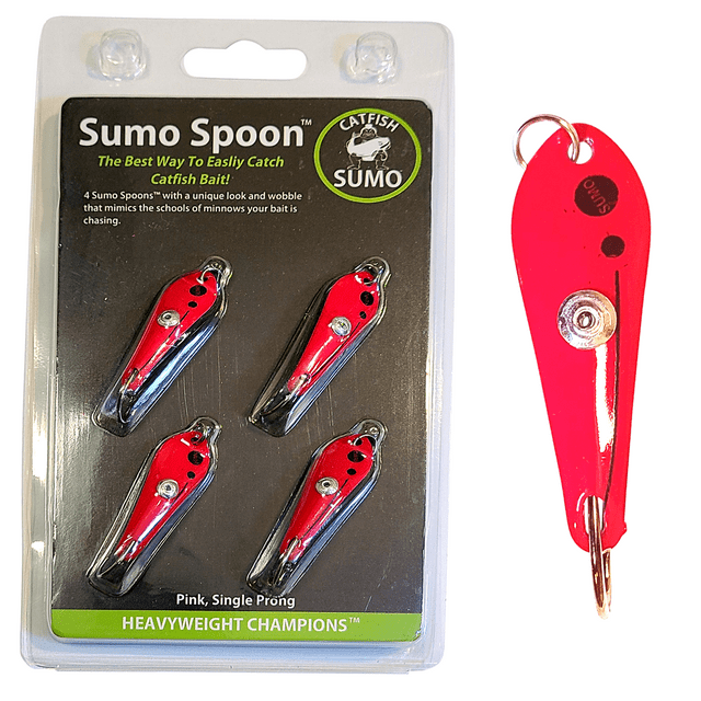 Sumo Spoon - Catfishing Bait Spoon for Skipjack, White Bass, Striped ...