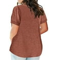 Sales Clearance Summer Dresses Wanlianyuan Textured Top Womans Plus