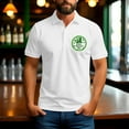 CLOISE Short Sleeve Shirt for Men St Patricks Day Big and Tall Green ...