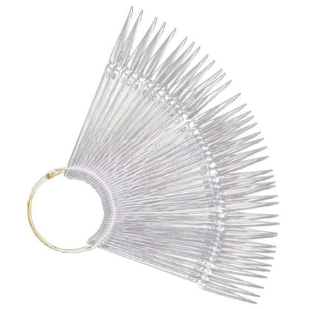 100pcs Samples Nail Swatches Para Uñas Plastic Nail Art Tips Nail ...