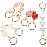 2.5" byhands D-Ring with 100% Genuine Leather Tab Attachment, Black (18 ...